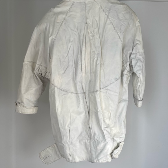Winlit | Jackets & Coats | Vintage Womens White Winlit Leather Jacket ...
